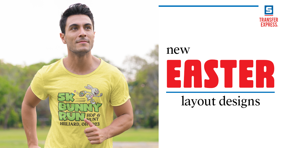 5 New Layouts to Customize for Easter Shirts - Transfer Express Blog