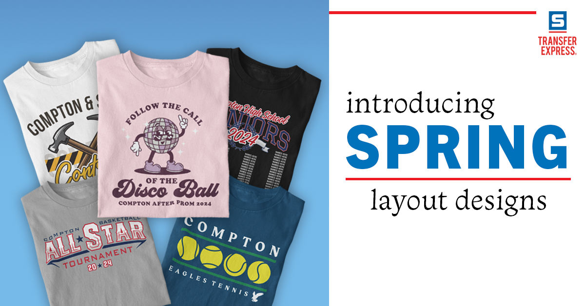 Say Hello to Spring with ALL NEW T-Shirt Designs - Transfer Express Blog