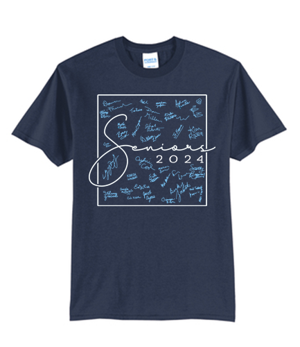 Graduation Class of 2024 Signature T-Shirt Designs - Transfer Express Blog