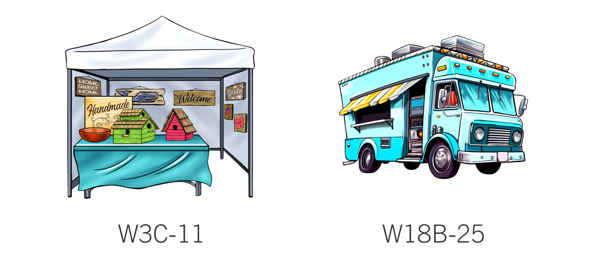 New Summer Festival Layout and Clip Art - Transfer Express Blog