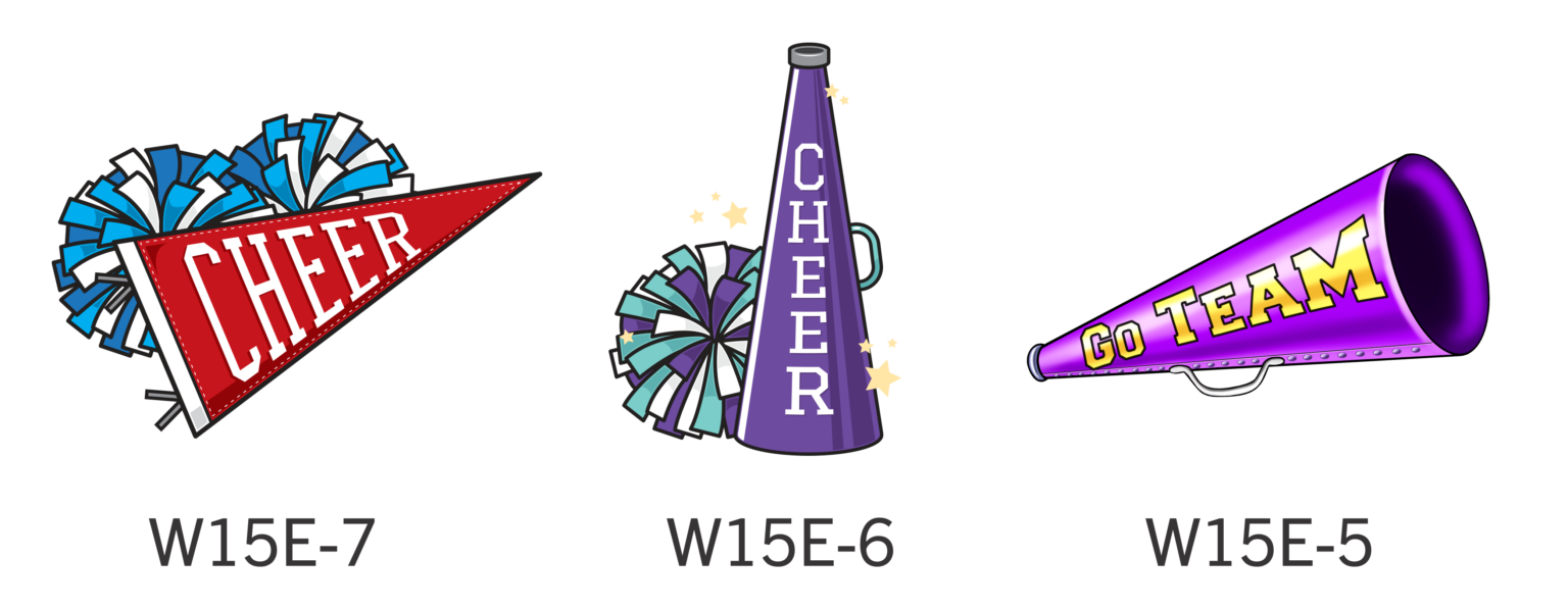 Cheerleading Apparel Designs: New Layouts in Easy View®! - Transfer ...