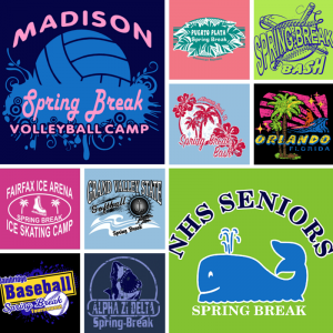 Spring Break Custom Apparel Ideas - Transfer Express Blog