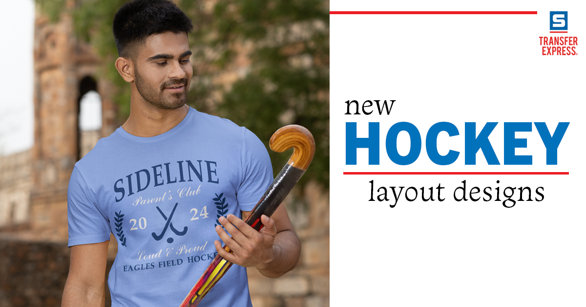 New Hockey Designs for Apparel & Spirit Wear - Transfer Express Blog