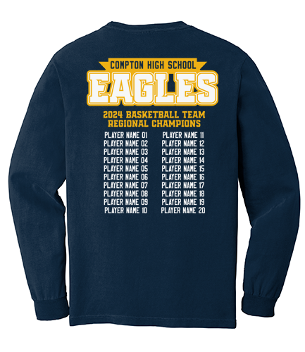 Team Roster T Shirt Design Layouts- ALL NEW in Easy View® - Transfer ...