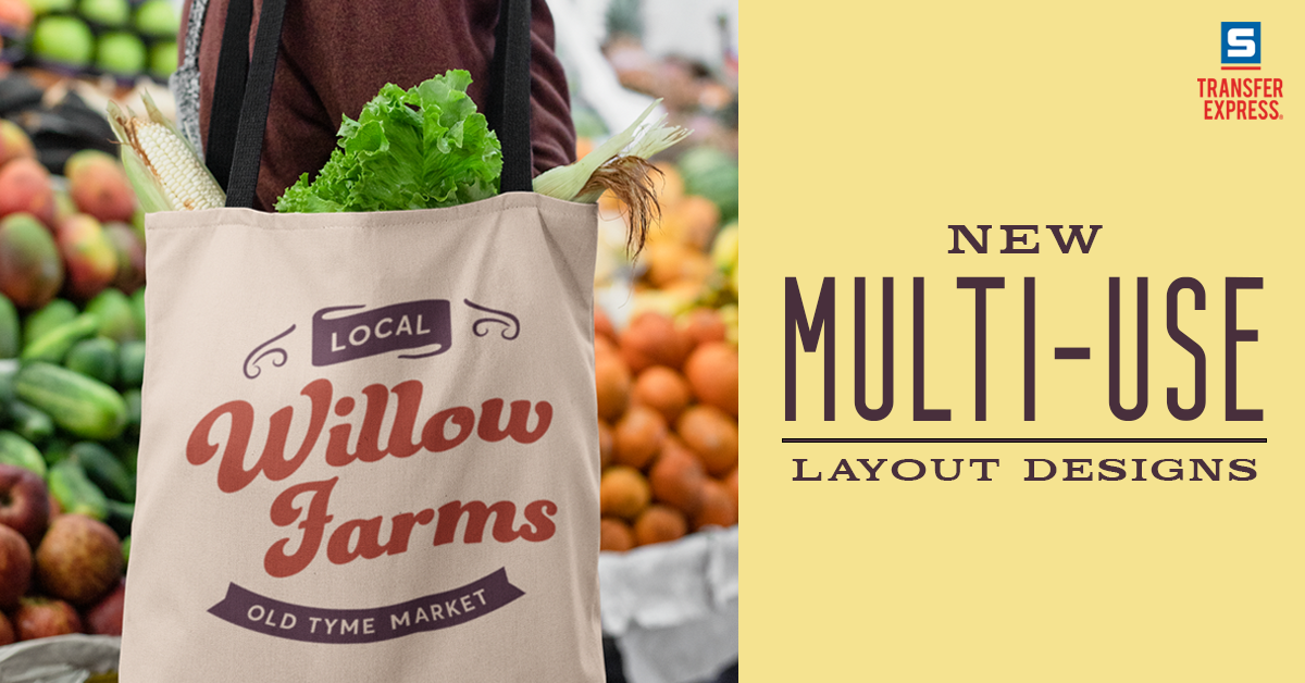 Multi-Use Design Layouts New to Easy View Design Center - Transfer ...