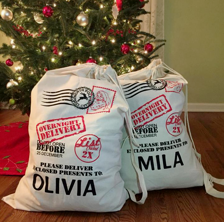 Creating Personalized Santa Sacks with Screen Printed Transfers ...