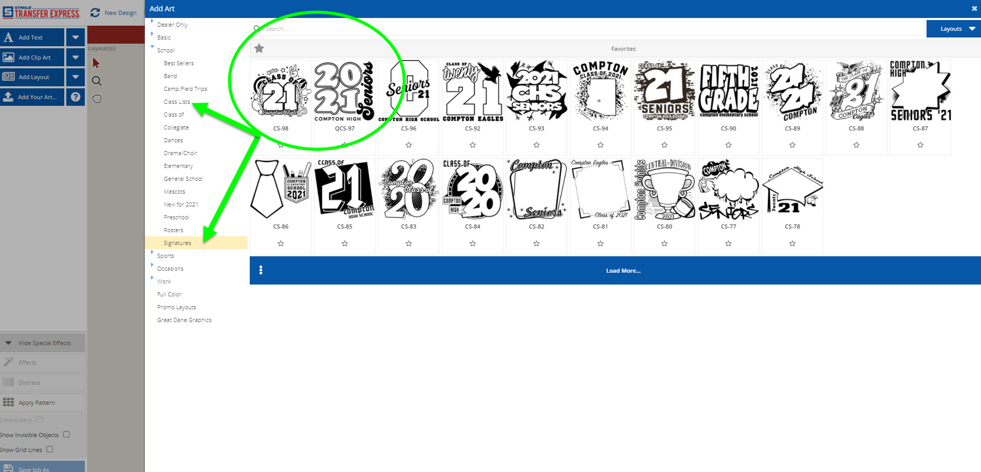 New Senior Design Layouts for the Class of 2021 - Transfer Express Blog