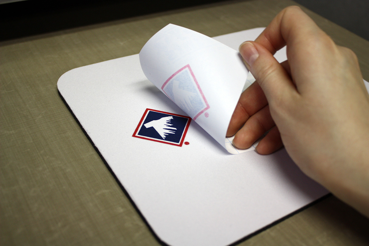 Heat Pressing Custom Transfers to Mouse Pads