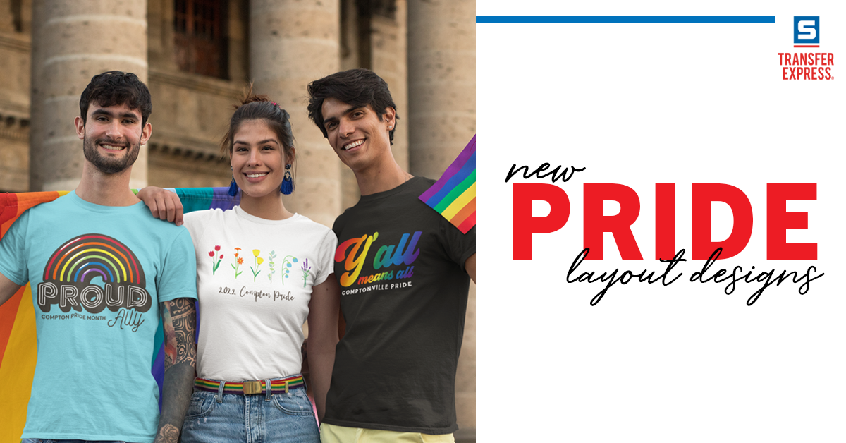 3 New Pride Designs to Customize in Easy View - Transfer Express Blog