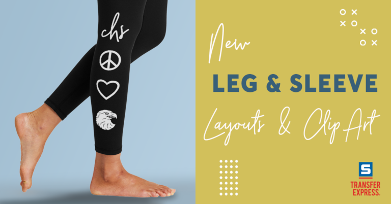 New Leg and Sleeve Layouts to Customize in Easy View! - Transfer ...