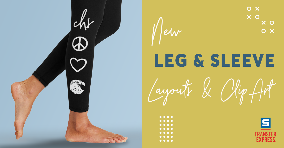 New Leg and Sleeve Layouts to Customize in Easy View! - Transfer ...