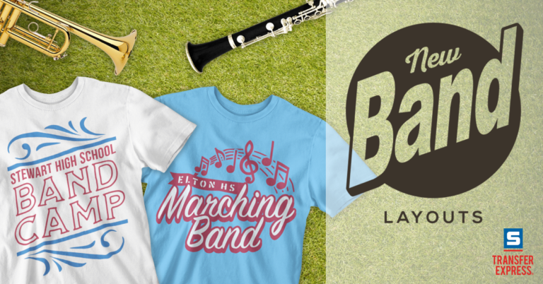 Strike Up the Band with New Marching Band Design Layouts - Transfer ...