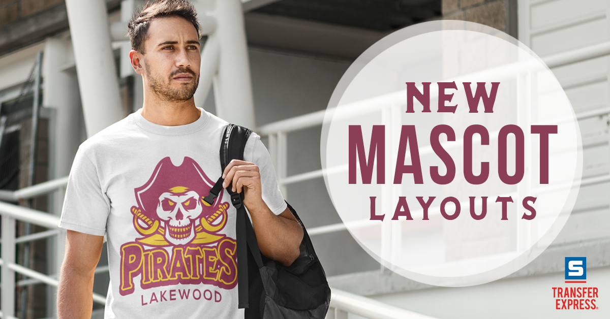 New School Mascot Design Layouts Ready for Your Customization ...