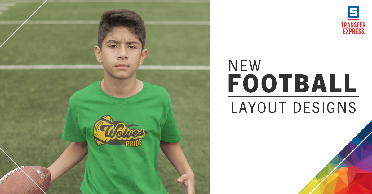 Introducing 3 New Football Layout Designs - Transfer Express Blog