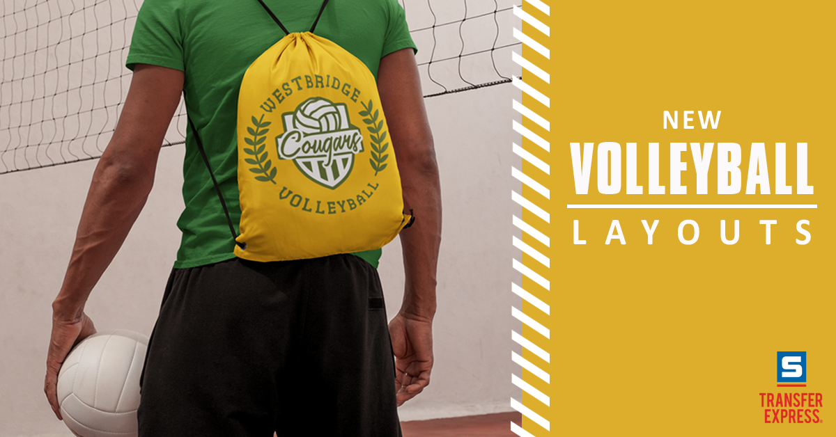New Volleyball Designs to Customize in Easy View - Transfer Express Blog
