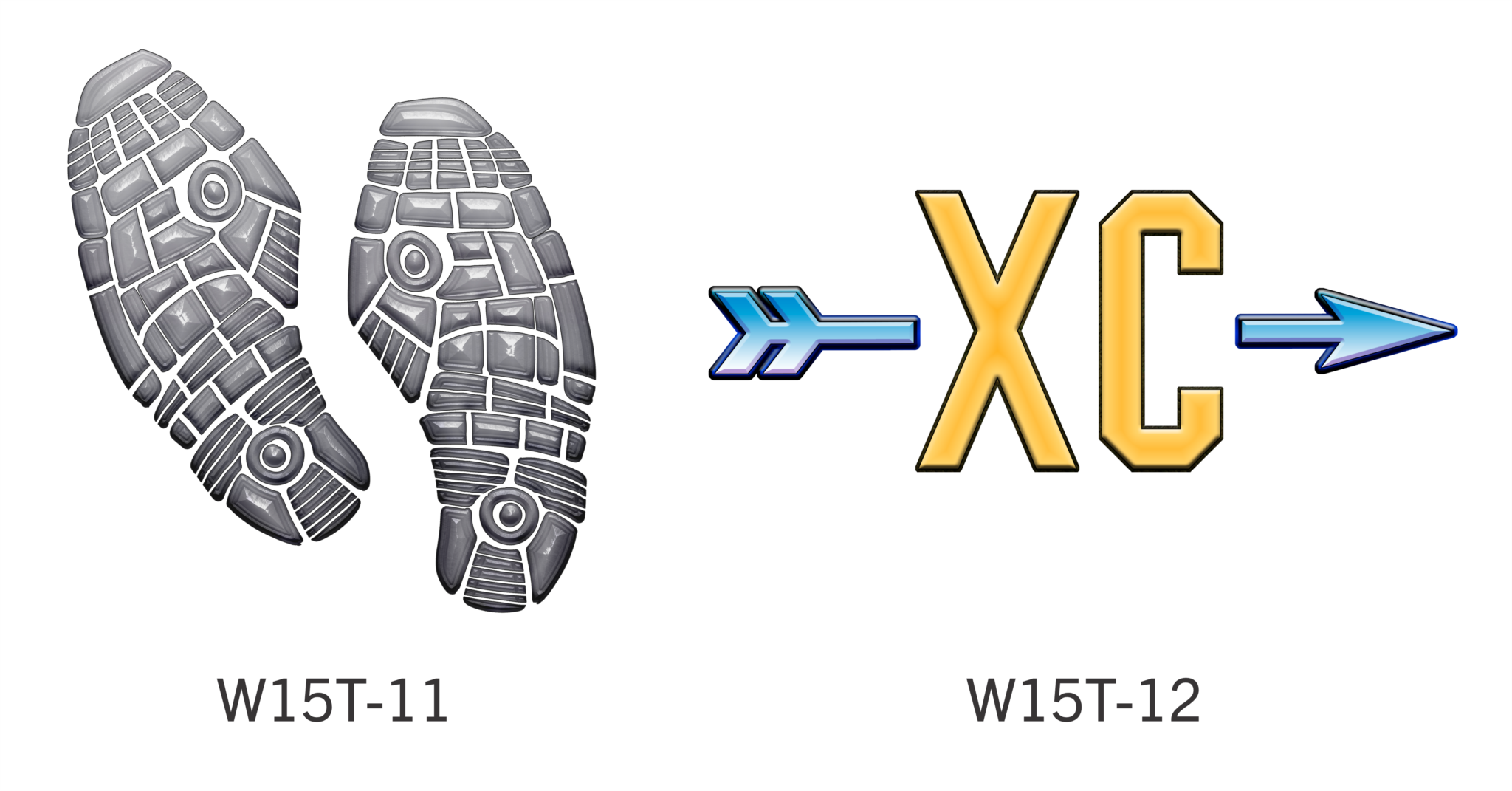 Cross Country Apparel Design Layouts ALL NEW in Easy View - Transfer ...