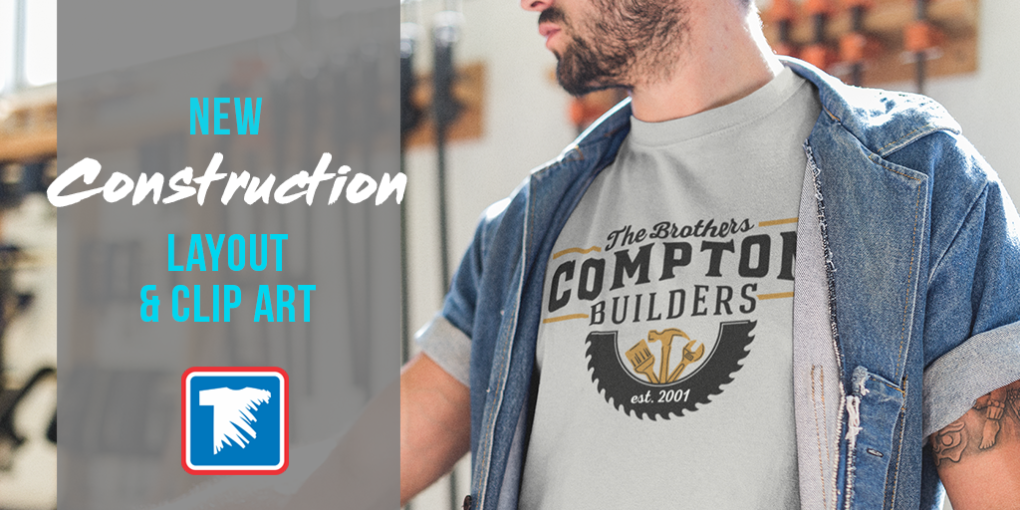 Build the Perfect T-shirt Design with New Construction Clip Art and ...