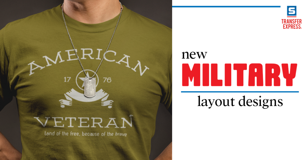 Veteran & Military T-Shirt Design Layouts in Easy View® Designer ...