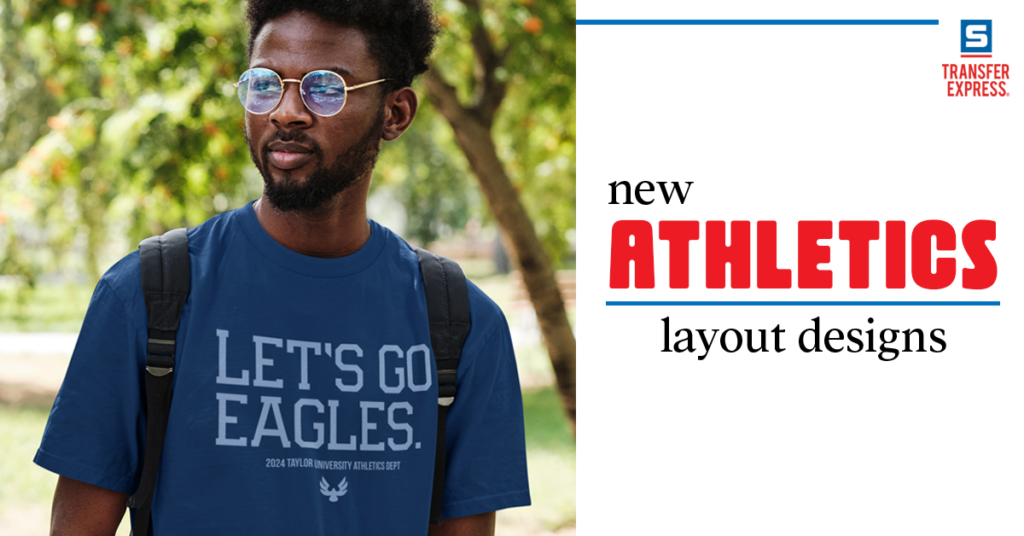 NEW Athletics Apparel Designs and Layouts in Easy View® - Transfer ...