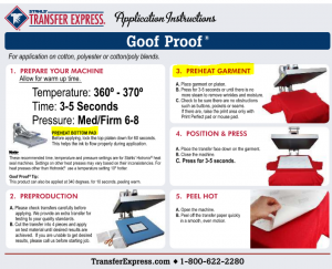 Application Tips - Why Pre-Press Fabric? - Transfer Express Blog