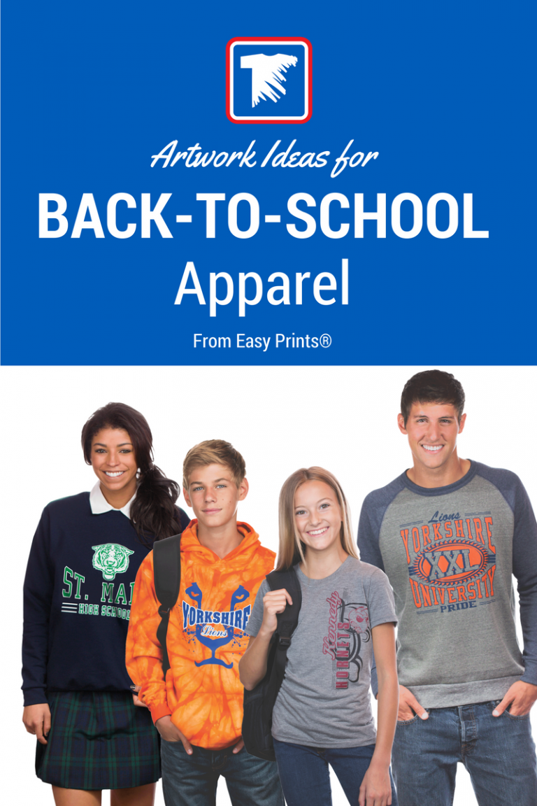 Artwork Ideas for Back-To-School Apparel - Transfer Express Blog