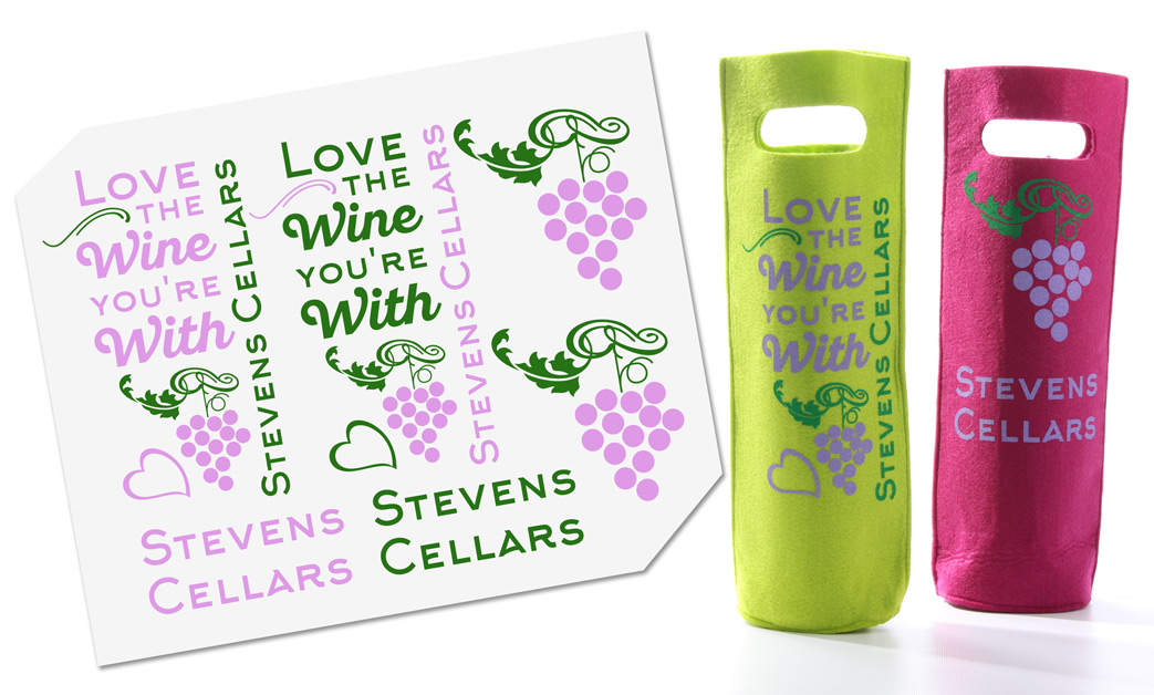 Decorating Felt Bags - Transfer Express Blog