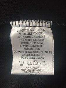 What a Care Label can Tell You about Heat Printing - Transfer Express Blog