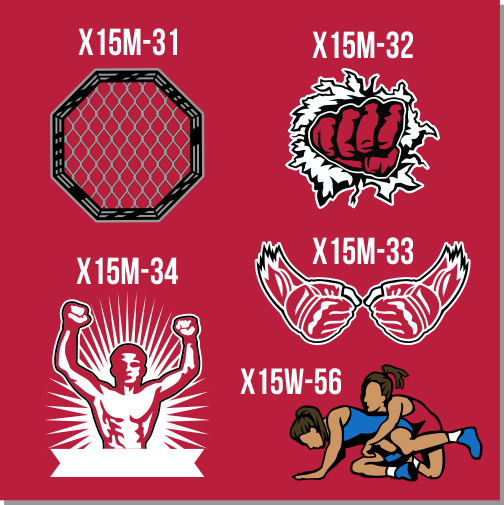 New Martial Arts and MMA Layout and Clip Art for Custom T-shirt Desgin ...