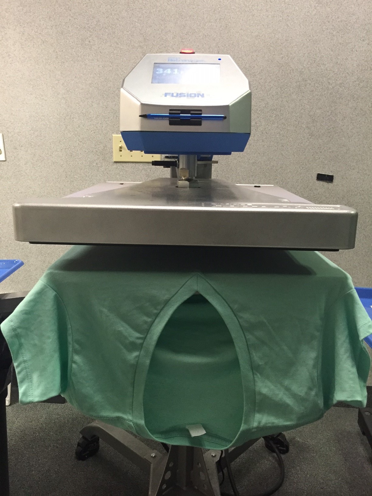 Tips for Positioning Heat Transfers on a V-Neck Shirt - Transfer ...