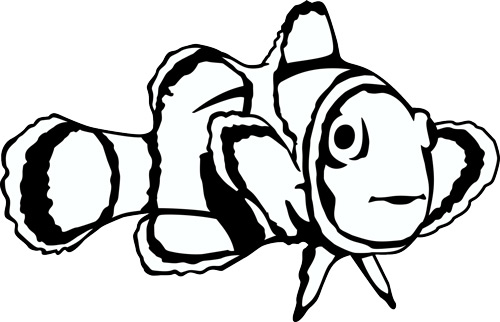 New Saltwater Fishing Layout and Clip Art