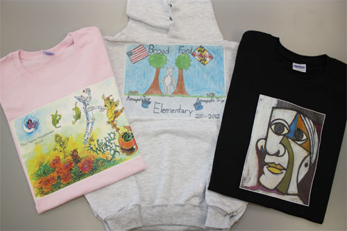 Put Your Artwork on Apparel using Digital Transfers