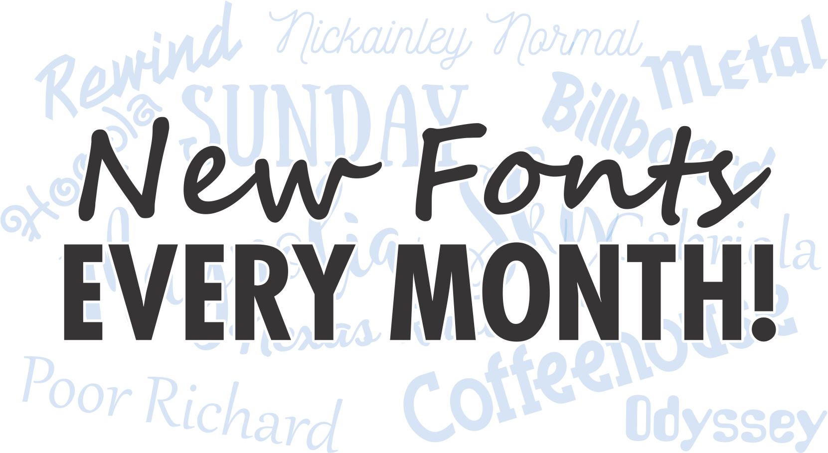 3 New Fonts Added to Easy View! - Transfer Express Blog
