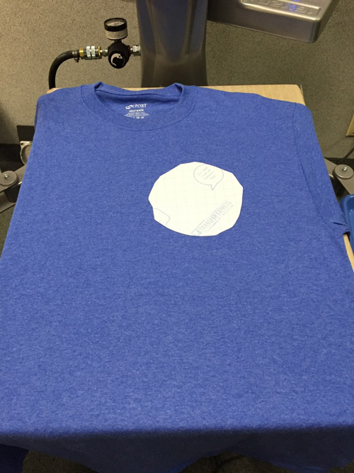 Left Chest Shirt Printing Placement