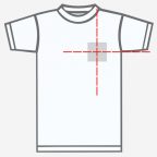 Sizes and Placement For Screen Printed & Digital Transfers