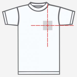 Sizes and Placement For Screen Printed & Digital Transfers