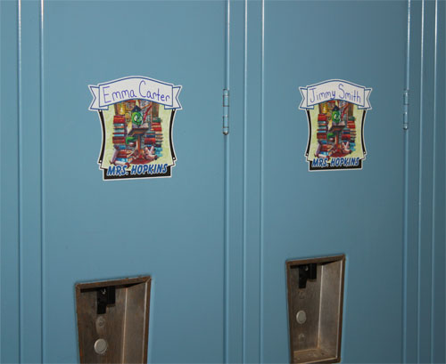 Locker Graphics for Schools and Teams