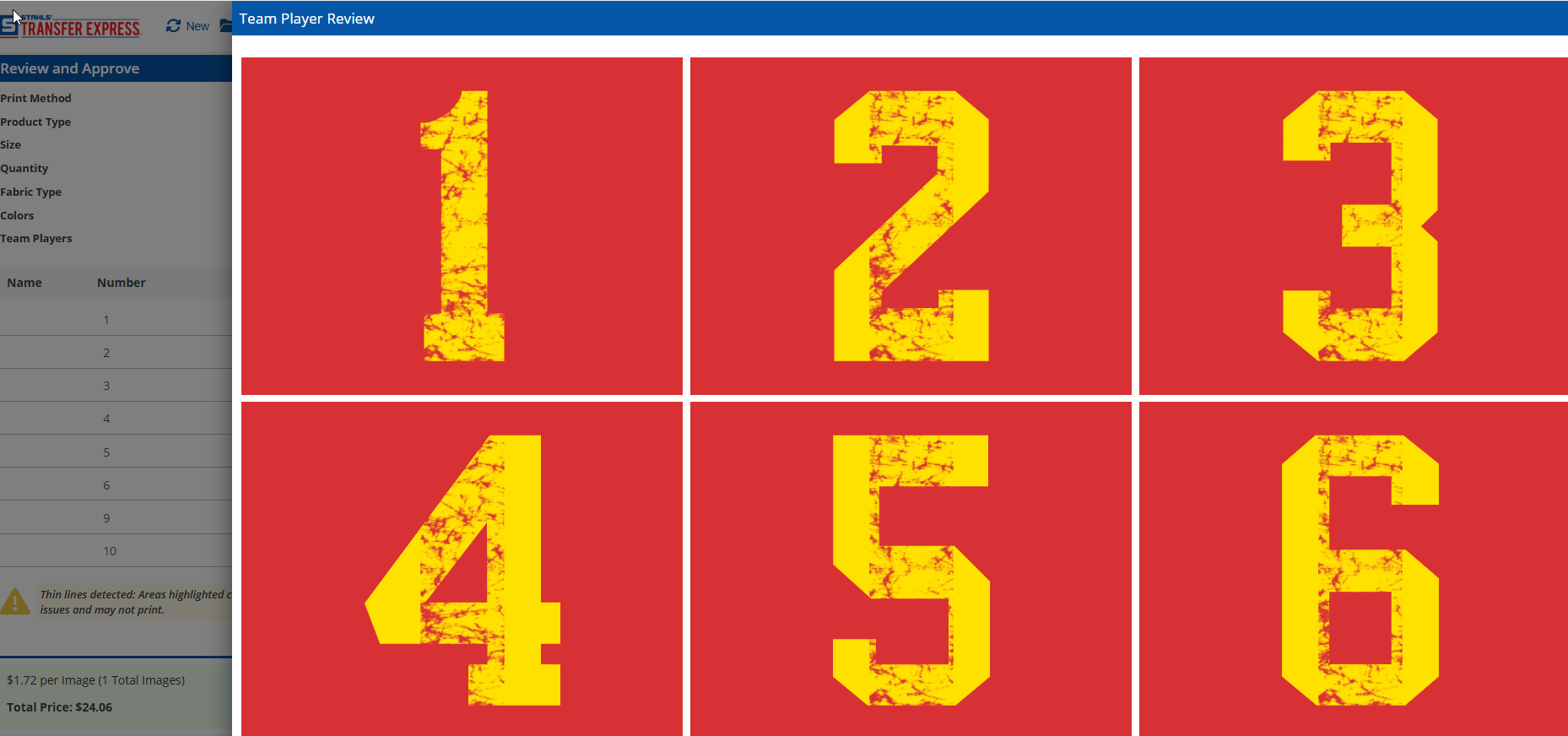 How to Order and Apply Heat Transfer Numbers - Transfer Express Blog